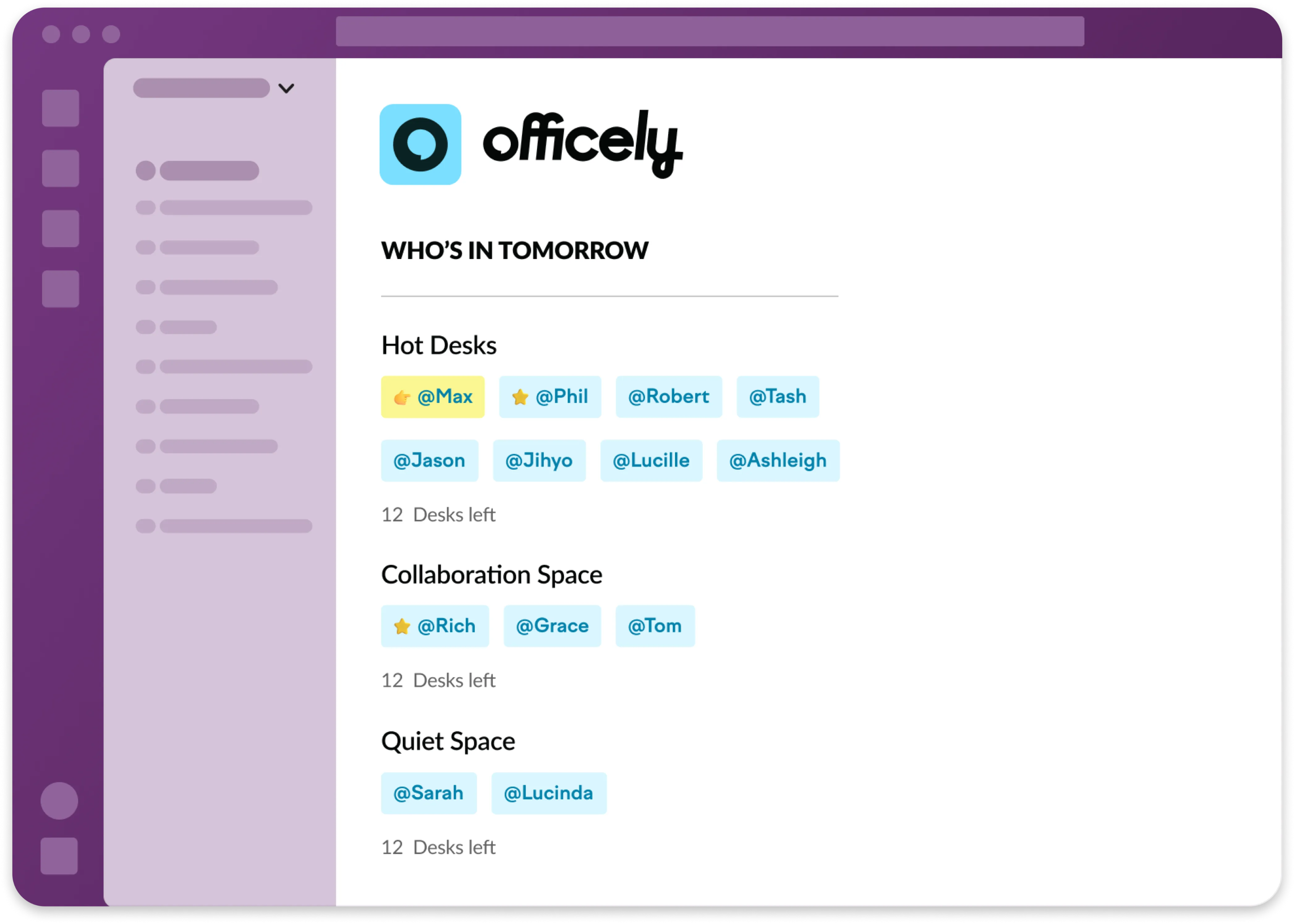 Officely I Desk Booking and Flexible Office Management